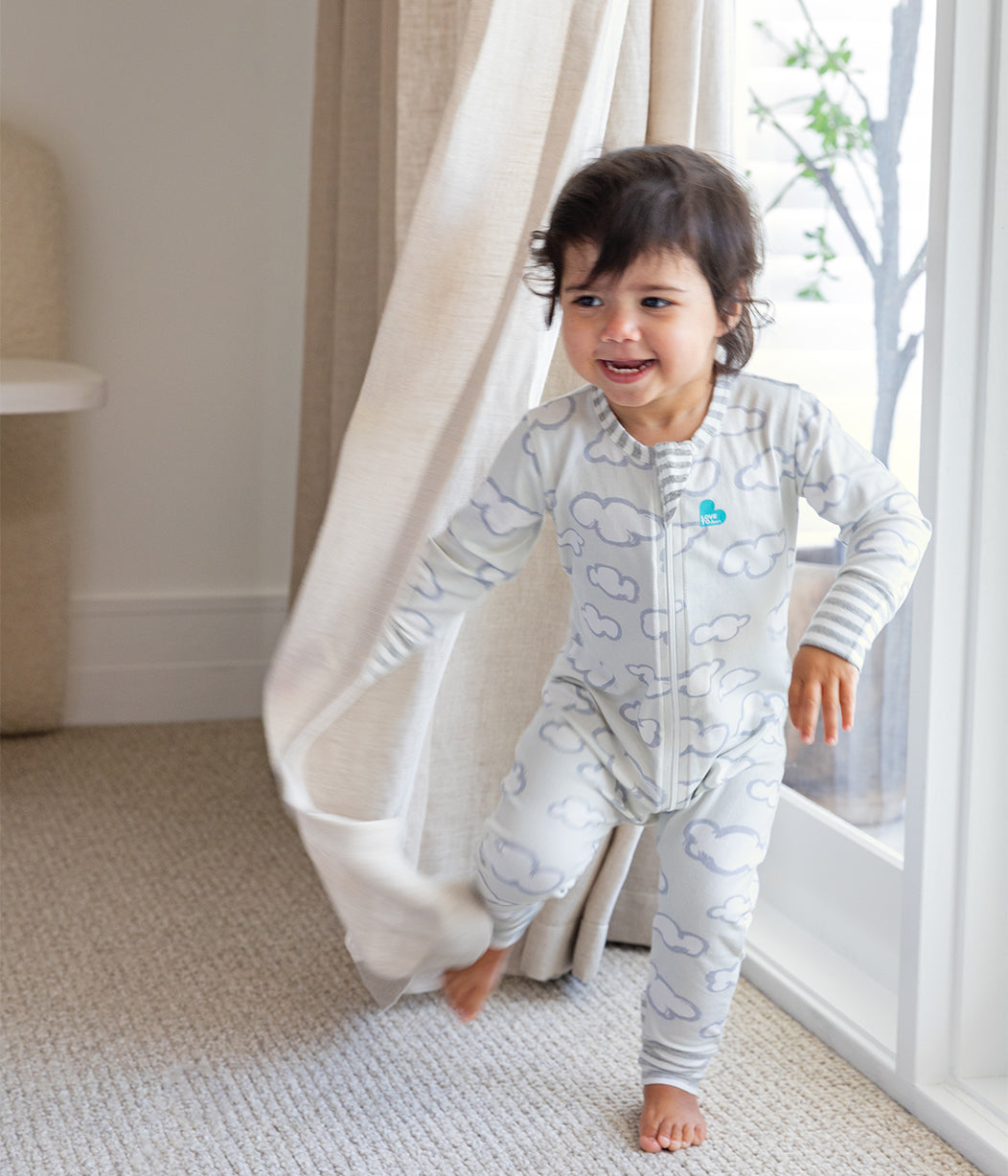 Footless Romper Daydream Grey – Love to Dream UK